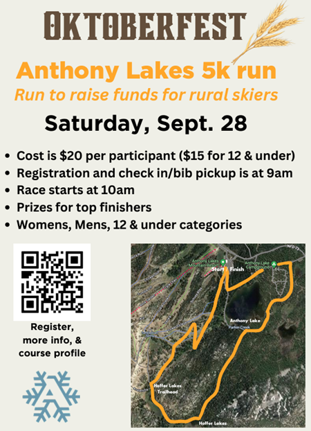 Anthony Lakes 5K Run